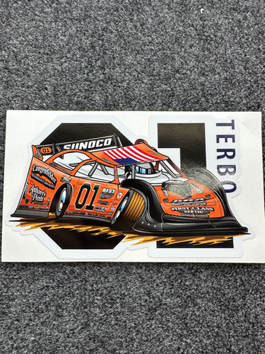 Terbo Tyler Erb - Terbo Lee Car Decal | Race Ranch
