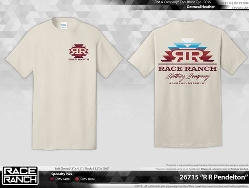 Race Ranch - Pendleton Tee RR09T | Race Ranch