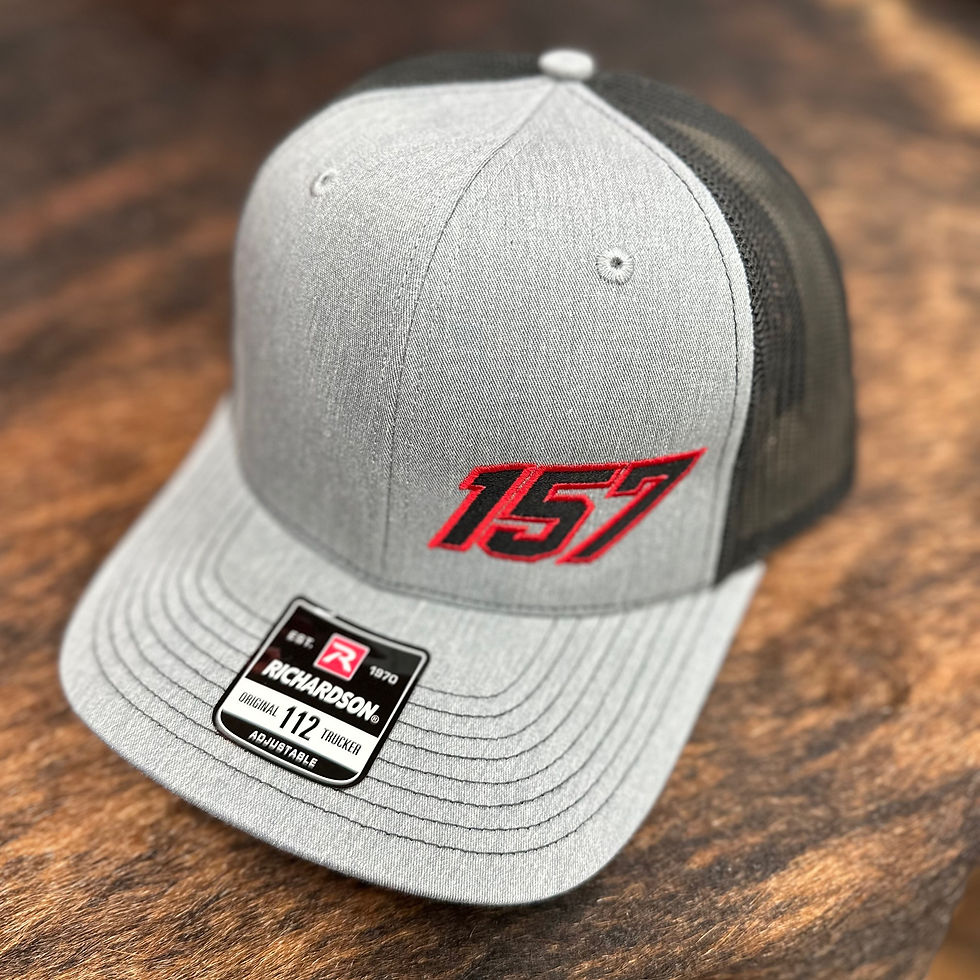Mike Marlar - 157 Grey/Black 112 Style Hat | Mysite