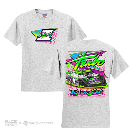 Terbo Tyler Erb - Rad Retro Ash Tee TE09T | Race Ranch