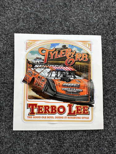 Terbo Tyler Erb - Terbo Lee Decal | Race Ranch