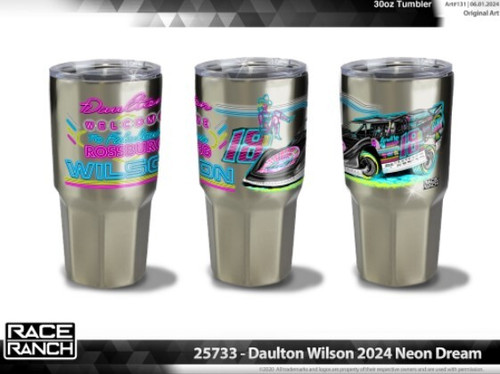 Daulton Wilson - Neon Dream 30oz Tumbler | Race Ranch