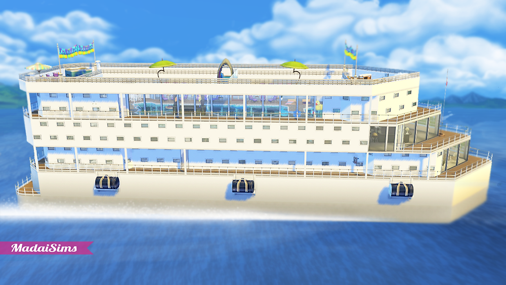 Navio Cruzeiro The Sims 4