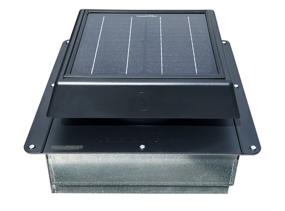 400 CFM Solar Roof Vent | Container Vents