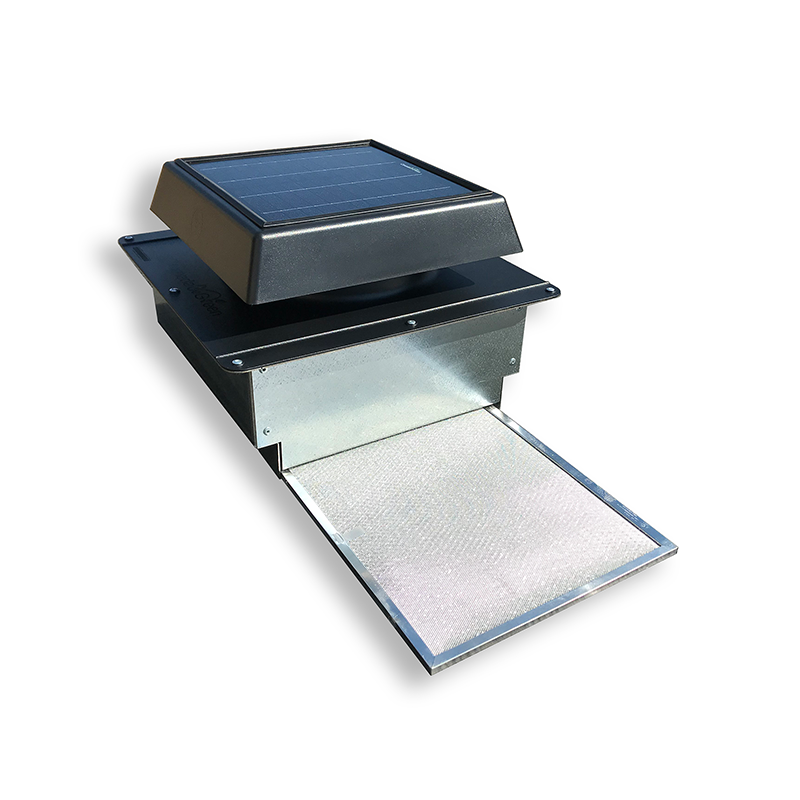 400 CFM Solar Roof Vent | Container Vents