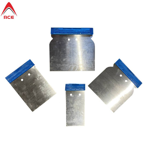 Plastic Scrapers With steel Blade 4's /Set (50MM,80MM,100MM,120MM ...