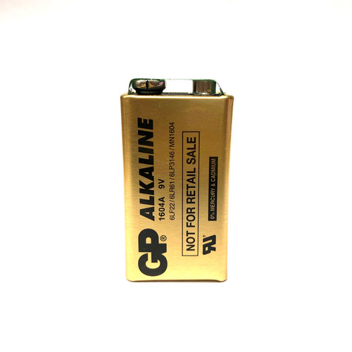 GP Alkaline 1604A(9V) Battery(1pcs per card) | Mill Marine Pte Ltd