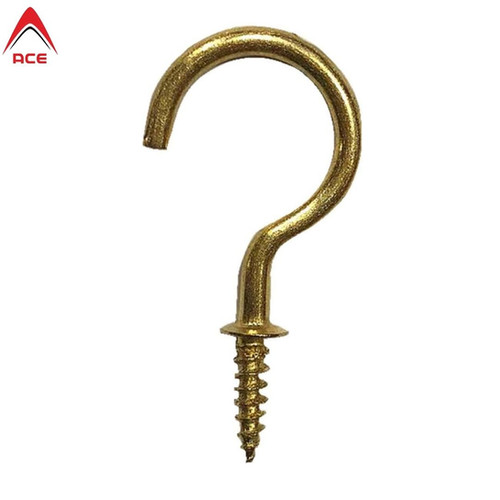 IMPA 696601-696609 Brass Plated Cup Hook | Mill Marine Pte Ltd
