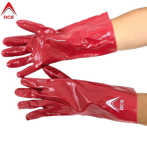 IMPA 190131-190132 Oil Acid Resist PVC Chemical Gloves | Mill Marine ...
