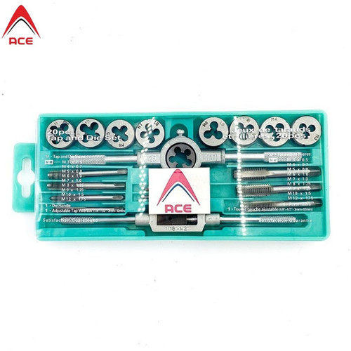 IMPA 632209 Screw Plate Set Metric Coarse, F46 M4 To M12 x 20's | Mill ...