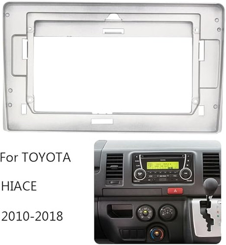 Toyota Hiace 2010-2018 - Black Frame kit - 10 Inch | CarSoundsNZ