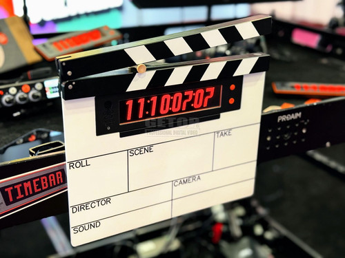 章魚哥 TIMEBAR 多功能時碼顯示/產生器 場記板 套裝組 | GETOP