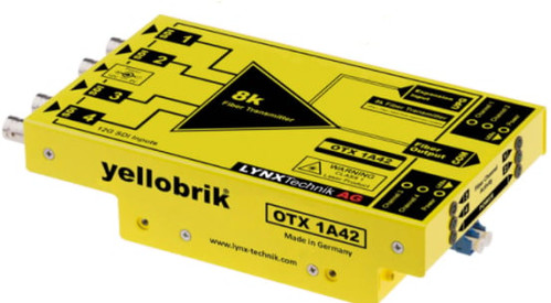 LYNX Technik OTR 1A42 8K - 48G - Quad 12G - Fiber Transmission System (PAIR) | GETOP