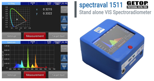 分光光譜輻射儀 Jeti Spectraval 1511 | GETOP