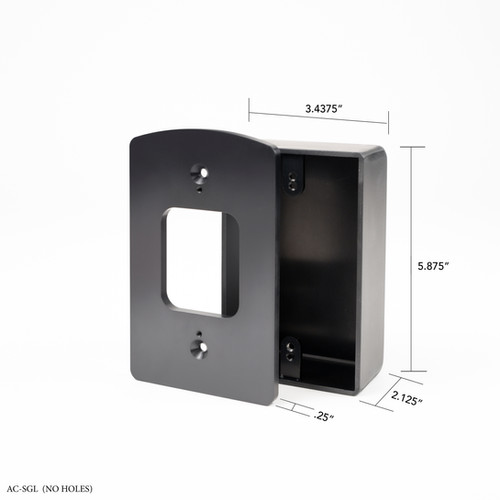 Single Gang Mounting Box - AC-SGL-B