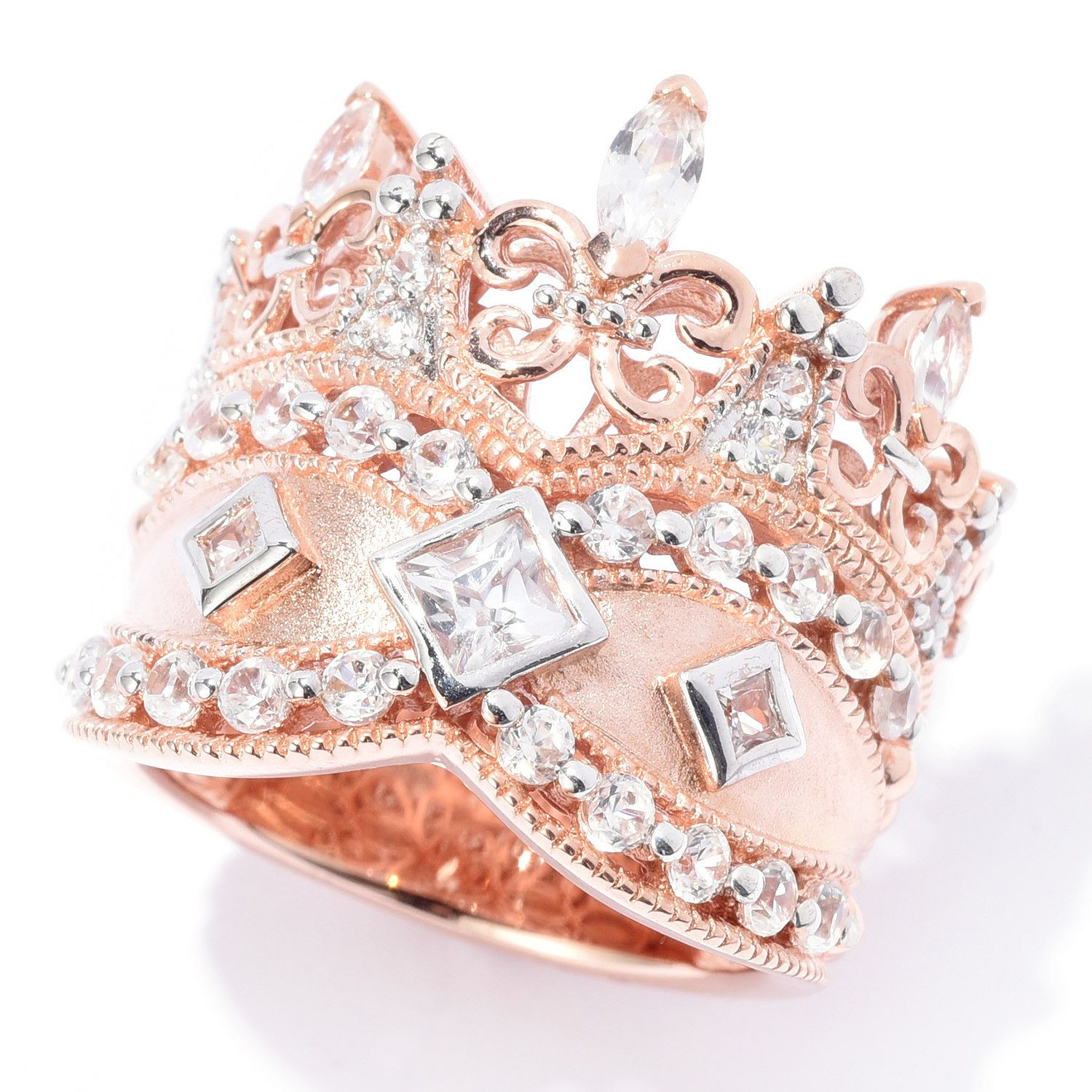 signature-crown-ring-with-natural-white-zircon-in-14k-rose-gold-vermeil