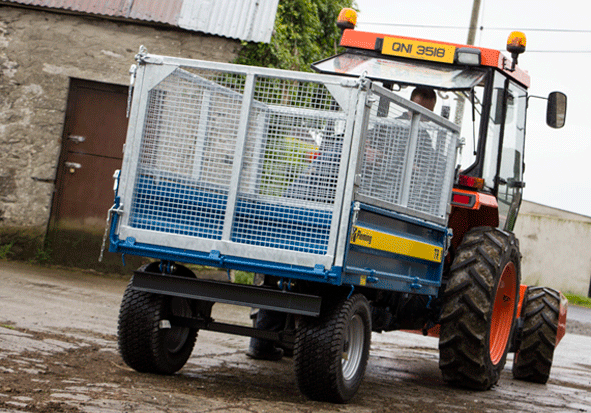 Fleming Tipping Trailer TR2 Compact Tractors Lincolnshire