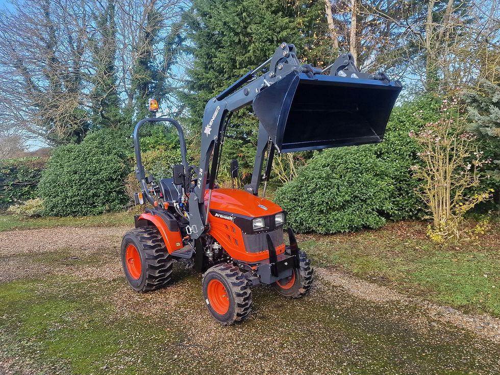 Avenger 26 Compact Tractor with Loader– AFL-26 Standard Loader (Agri