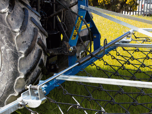 Fleming Mounted Grass Harrow GHL6 Compact Tractor Attachments For Sale