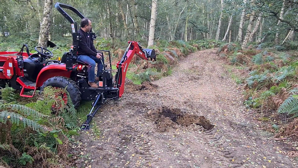 Compact Tractor Backhoe | Beckside Machinery