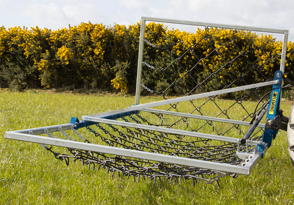 Fleming Mounted Grass Harrow GHL6 Compact Tractor Attachments For Sale