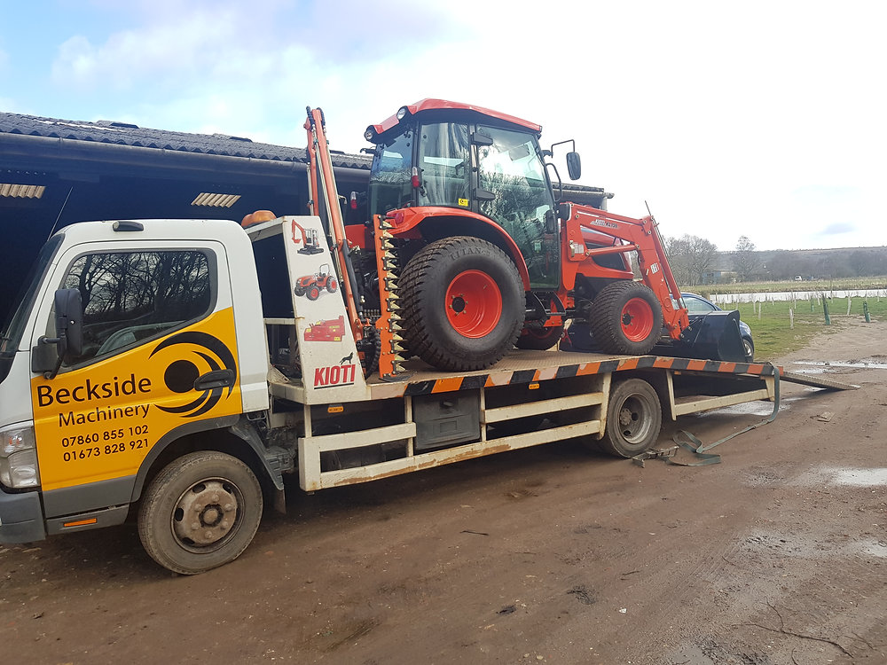 Transport Logistics for Compact Tractors UK