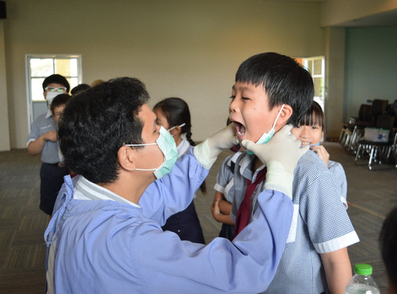 physical check-ups and dental checks | สาธิตอุดมศึกษา