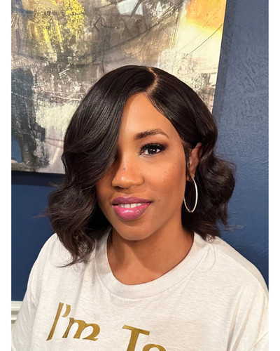 10” Professionally Styled and Ready2wear Side Part Bob | It's Magical ...