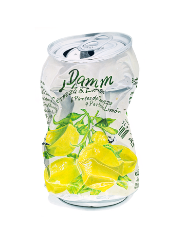 Damm Lemon Beer | Jordanna Ber I Art