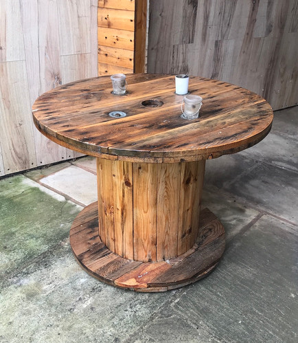 cable drum tables | The Quirky Build Com