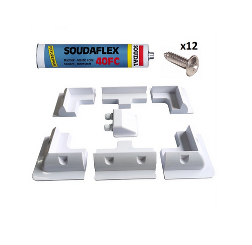 Solar Panel Mount Kit (7 piece) Plus Adhesive | eazi solar