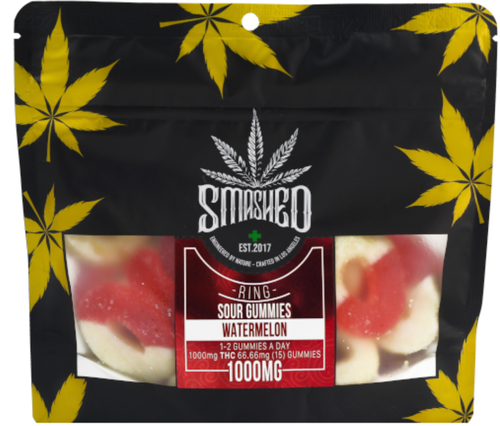 Smashed Watermelon Rings 1000mg | Transend Concierge