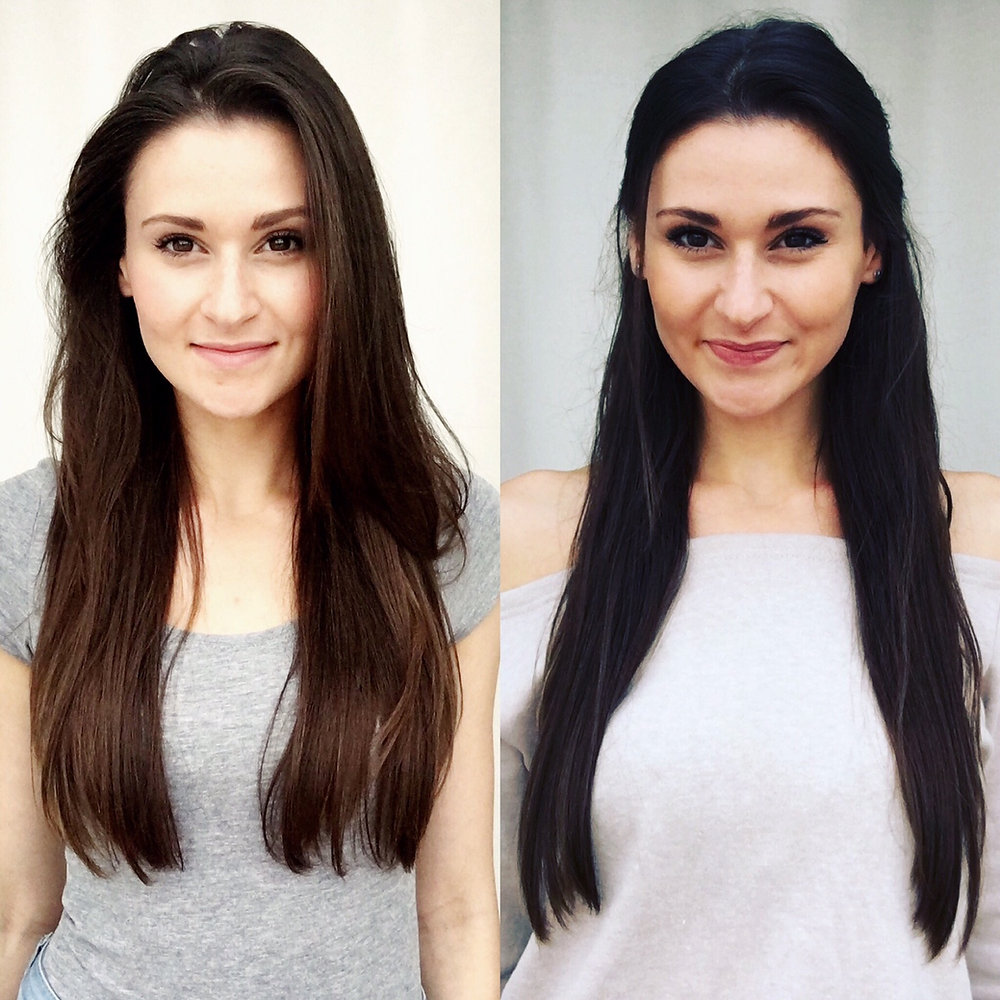 My 30 day two litre water challenge, Before and After Pictures