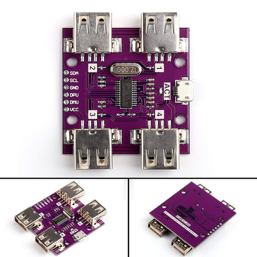 Modulo Hub USB 4 Puertos CJMCU-204 | Lozury Tech