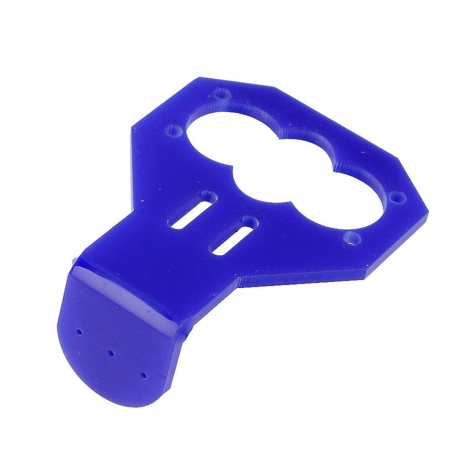 BASE PARA SENSOR ULTRASÓNICO AZUL | lozurytech