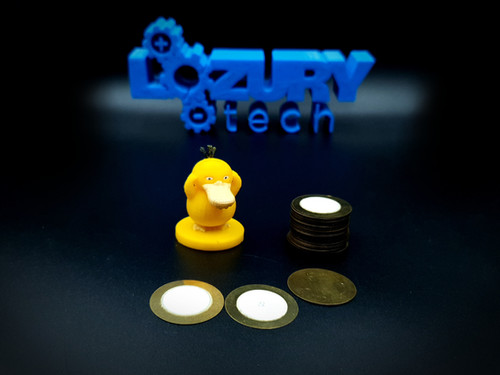 Piezoeléctrico Cerámico 27mm. Paquete 2 unds | Lozury Tech