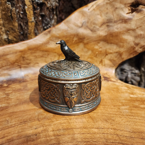 Celtic raven box | Fantasy Shop Chimera