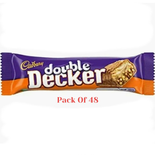 Cadbury Double Decker | British Chocolate Candy -1.92 oz 48 Count | DFC ...