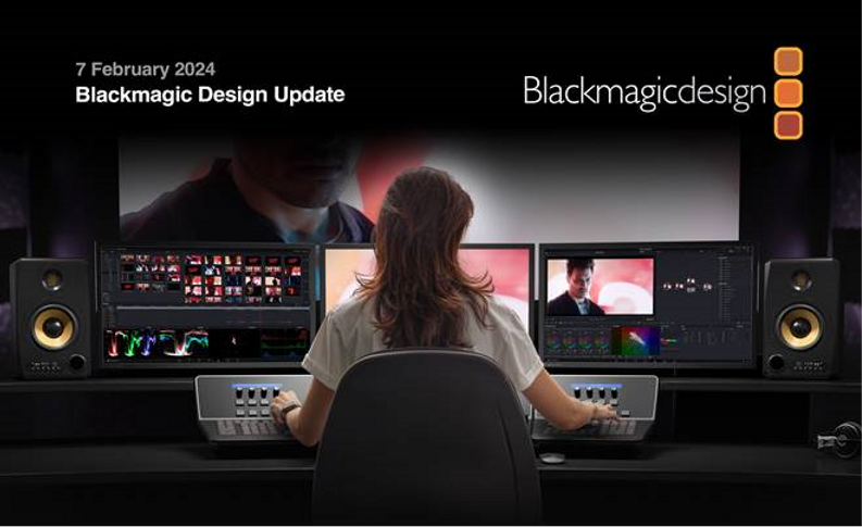 Blackmagic Design Updates