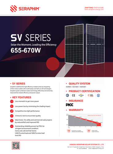 SERAPHIM Monocrystaline 670W Bifacial | Solarshop-th