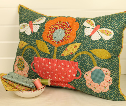 Flower Pillow - PDF pattern | EQP Textiles
