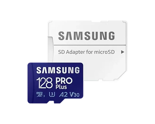 SAMSUNG PRO PLUS 128GB microSD with adapter | Genoco PC