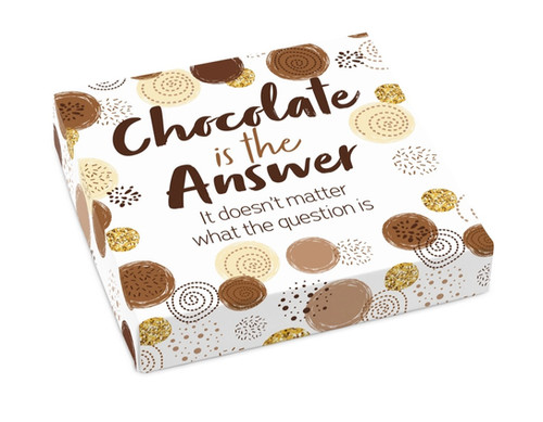 "Chocolate is the Answer" Gift Box | Fabiano's Candies