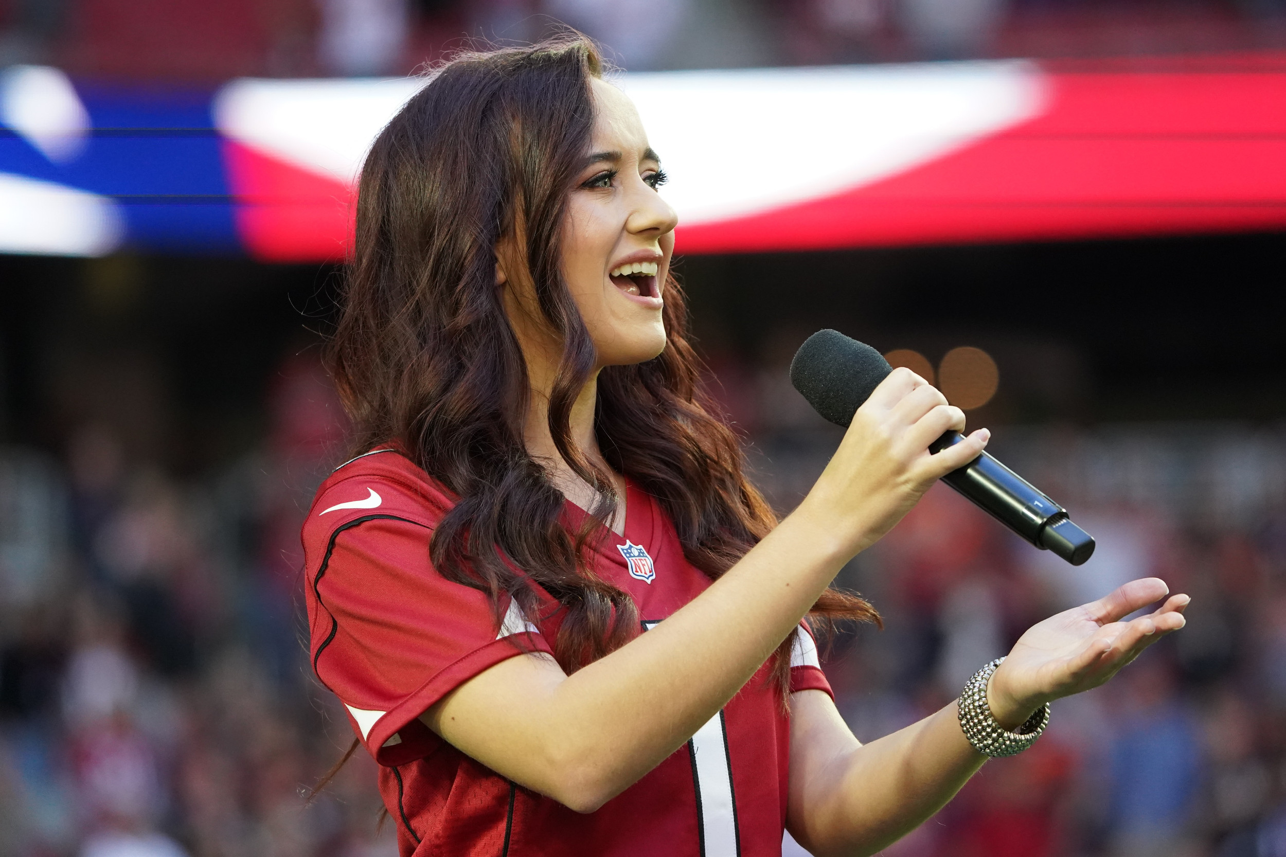 Unforgettable National Anthem Performance: Ashley Wineland Shares Her ...