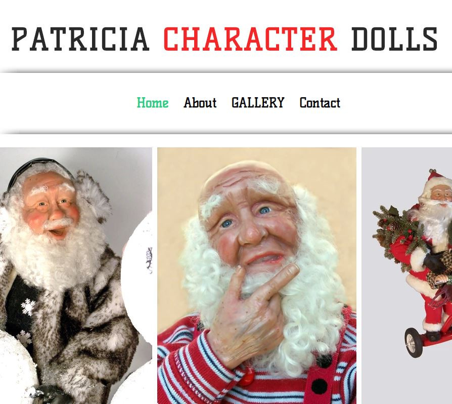 Patricia Character Dolls | OOAK Doll Gallery