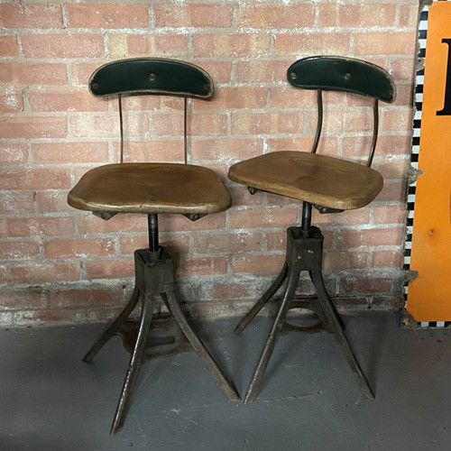 Vintage Evertaut Engineers Factory Chair | Blakeley-Browns