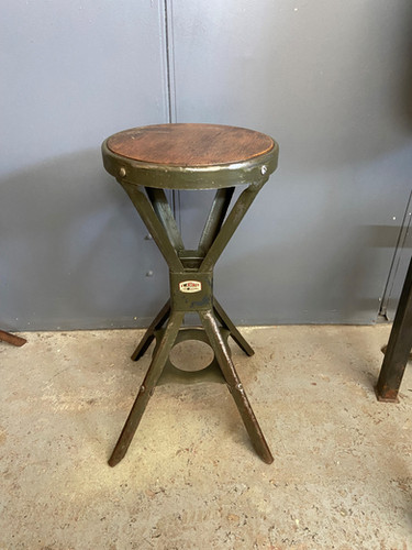 Original Vintage Evertaut Machinists Engineers Stool | Blakeley-Browns