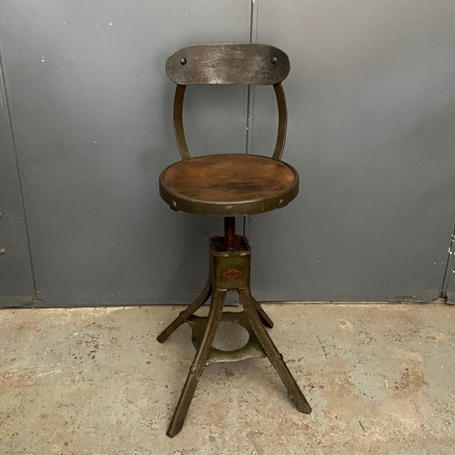 Vintage Evertaut Engineers Factory Chair | Blakeley-Browns