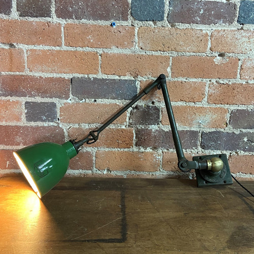 Vintage Industrial Revo Machinists Lamp | Blakeley-Browns