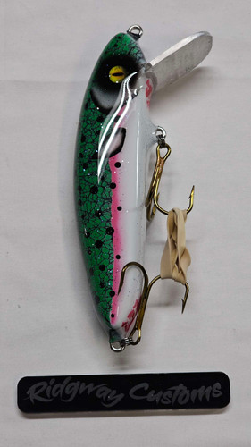 6 inch Two Tone Marble Rainbow Trout | Ridgway Customs